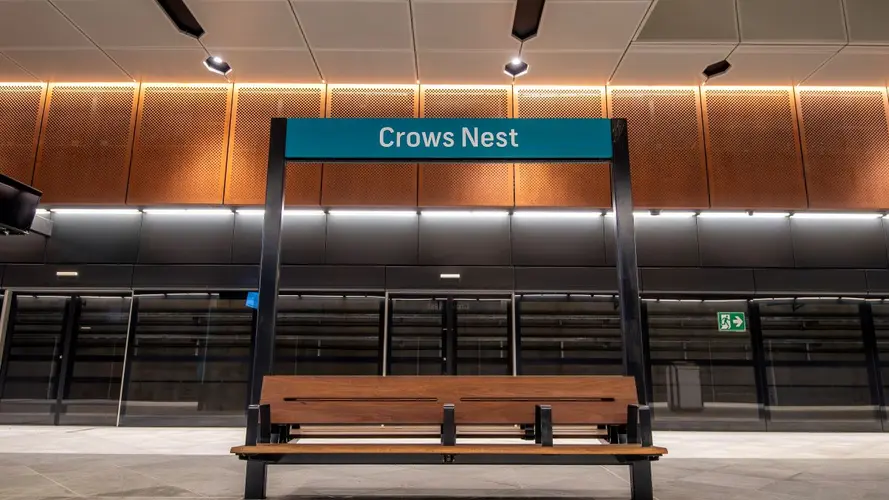 First look at Crows Nest Metro Station | Sydney Metro